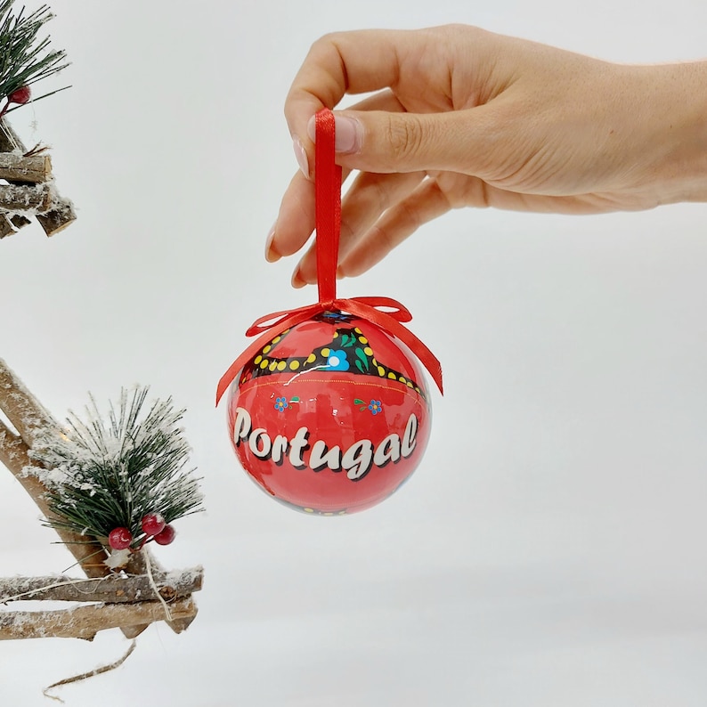 Portugal Christmas Balls 7cm / Tree Decoration / Christmas Tree ...