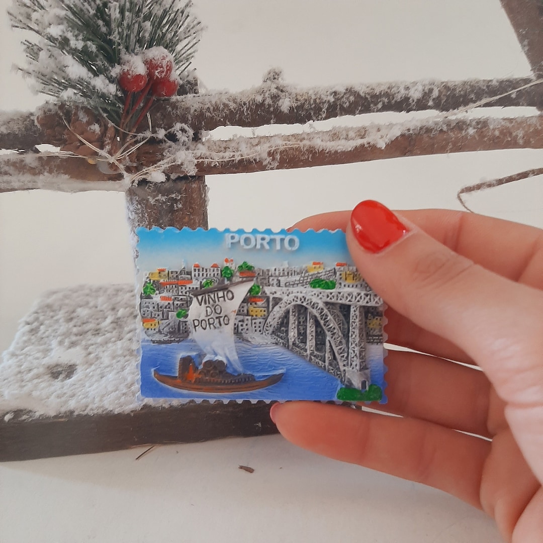 Ceramic Porto Magnet / Ceramic Tile Magnet / Porto Magnet / Souvenir ...
