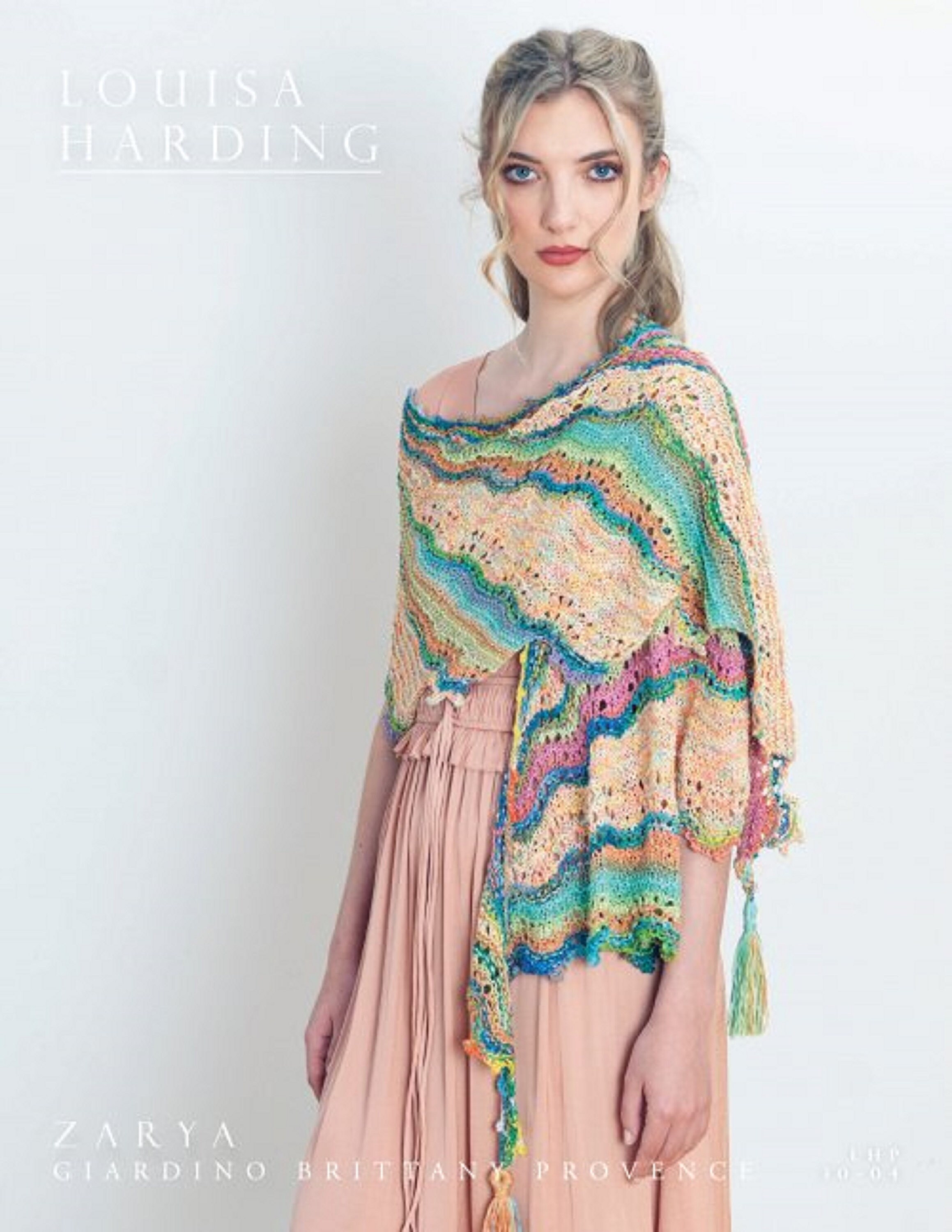 Zarya Shawl, Wrap, Scarf, Louisa Harding, PDF Knitting Pattern - Etsy