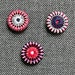 Thread Buttons 3-pack 1 Each Shirtlace Zwirnknopfe - Etsy