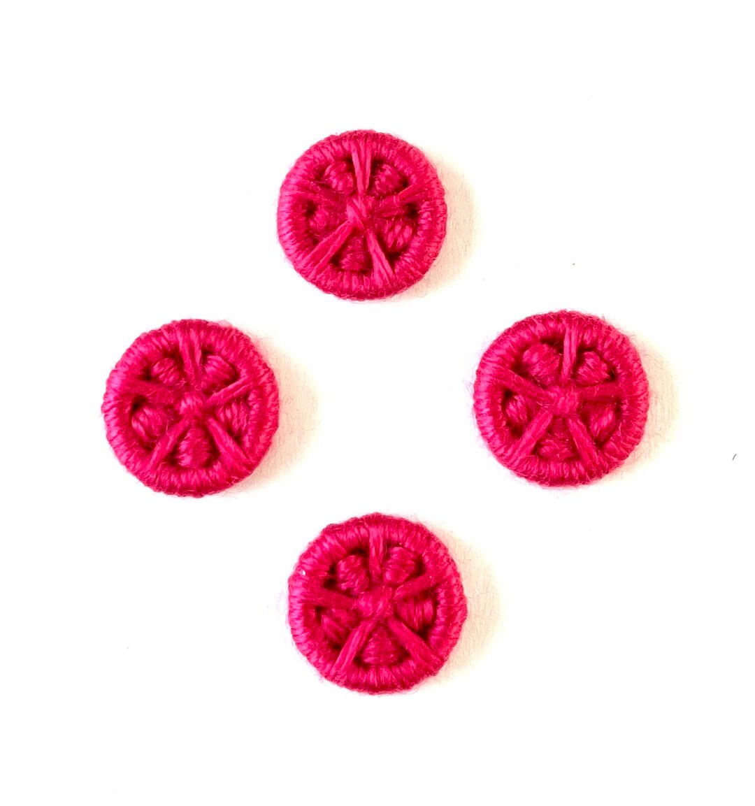 Dorset Yarn Buttons, 4-pack, 3/4 Inch Acrylic Buttons for Sewing ...