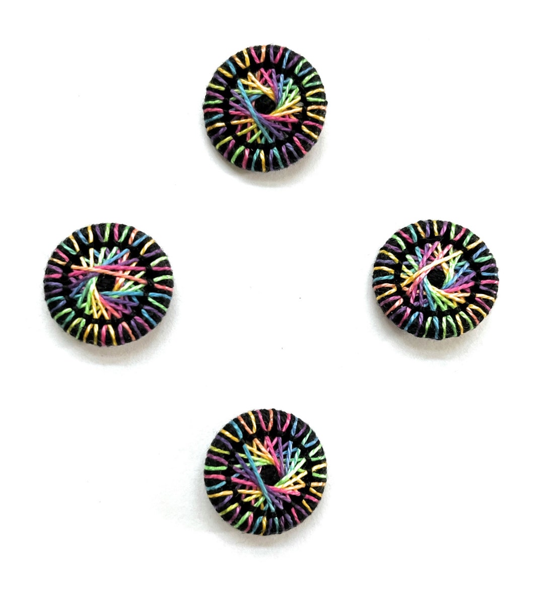 Thread Buttons, 4-pack, 3/4” Each, Shirtlace, Zwirnknopfe Buttons for ...