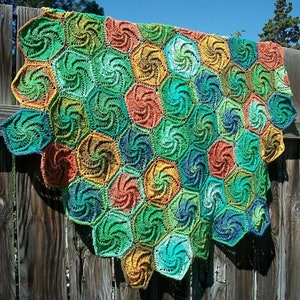 NORO - Modular Afghan, Blanket PDF Knitting Pattern - Etsy