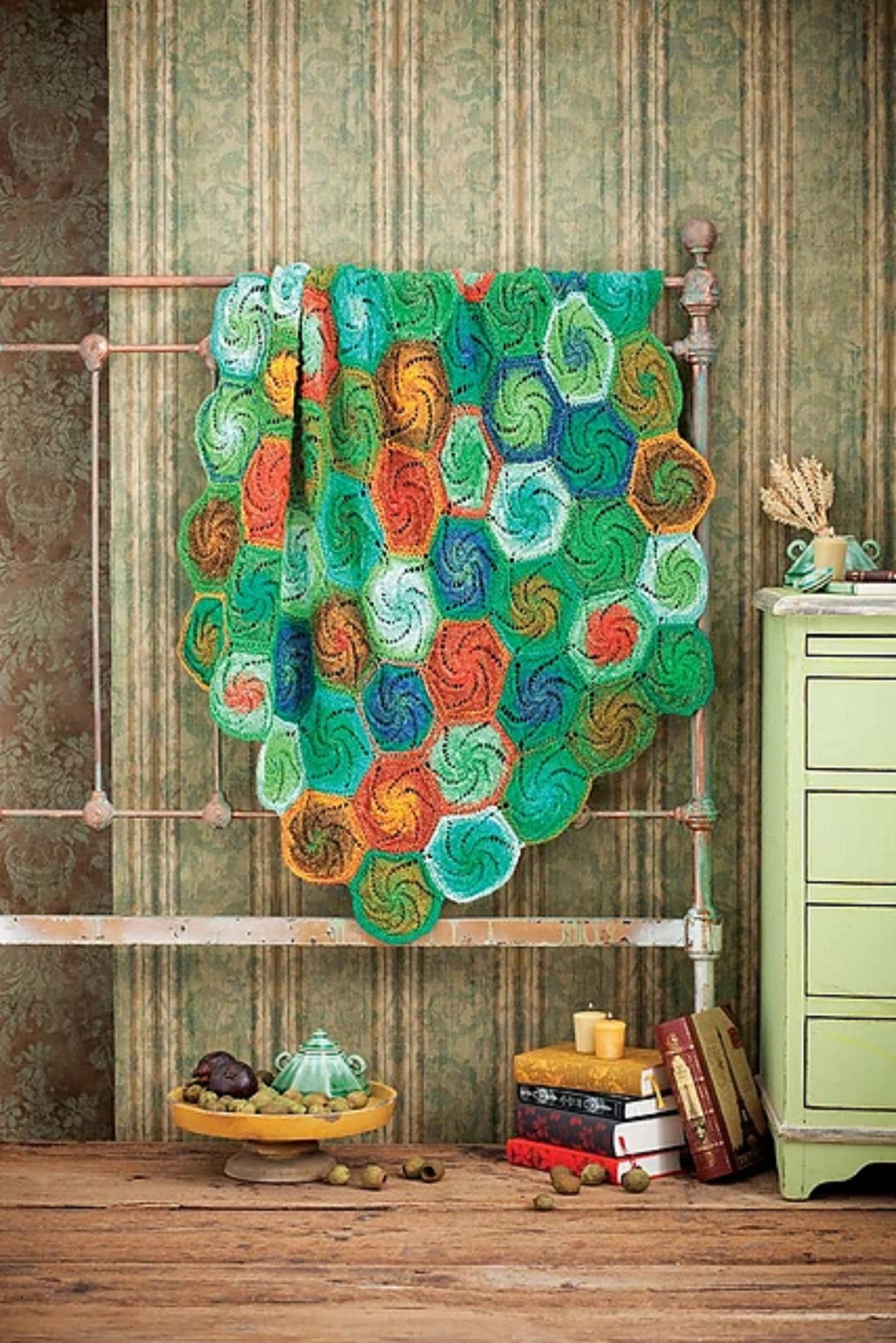 NORO - Modular Afghan, Blanket PDF Knitting Pattern - Etsy