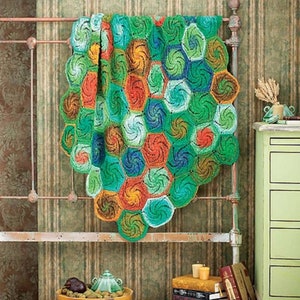 NORO - Modular Afghan, Blanket PDF Knitting Pattern - Etsy