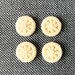 Dorset Yarn Buttons, 4-pack, 3/4 Inch Wool Buttons for Sewing, Knitting ...