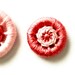 Dorset Buttons, 2-pack, 1.5” and 1.125” Acrylic Yarn Buttons for Sewing ...