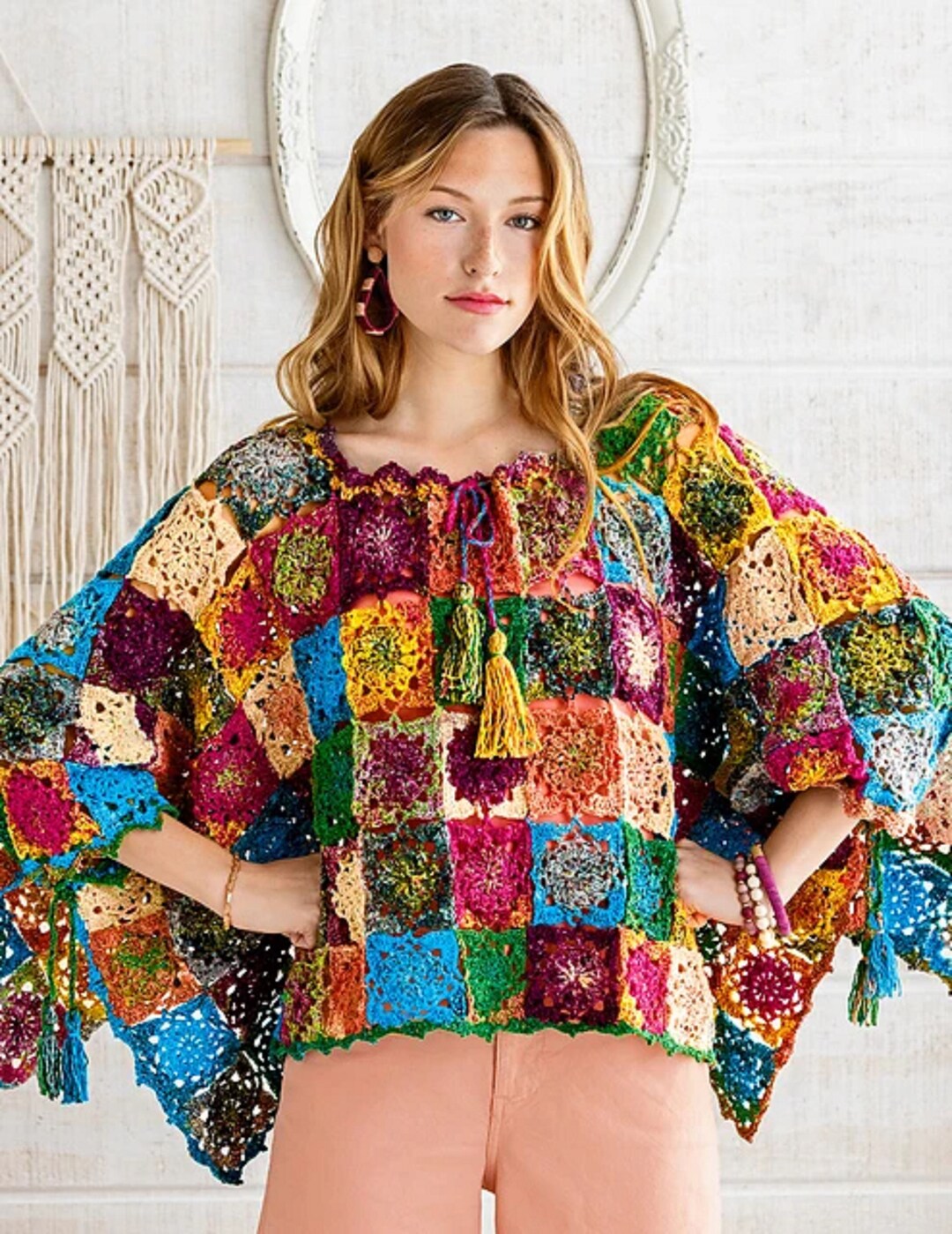 NORO - Wynnie Poncho Top #09 Crochet PDF Pattern - Etsy