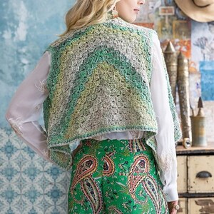 NORO Crochet Vest, Instant Download Crochet PDF Pattern - Etsy