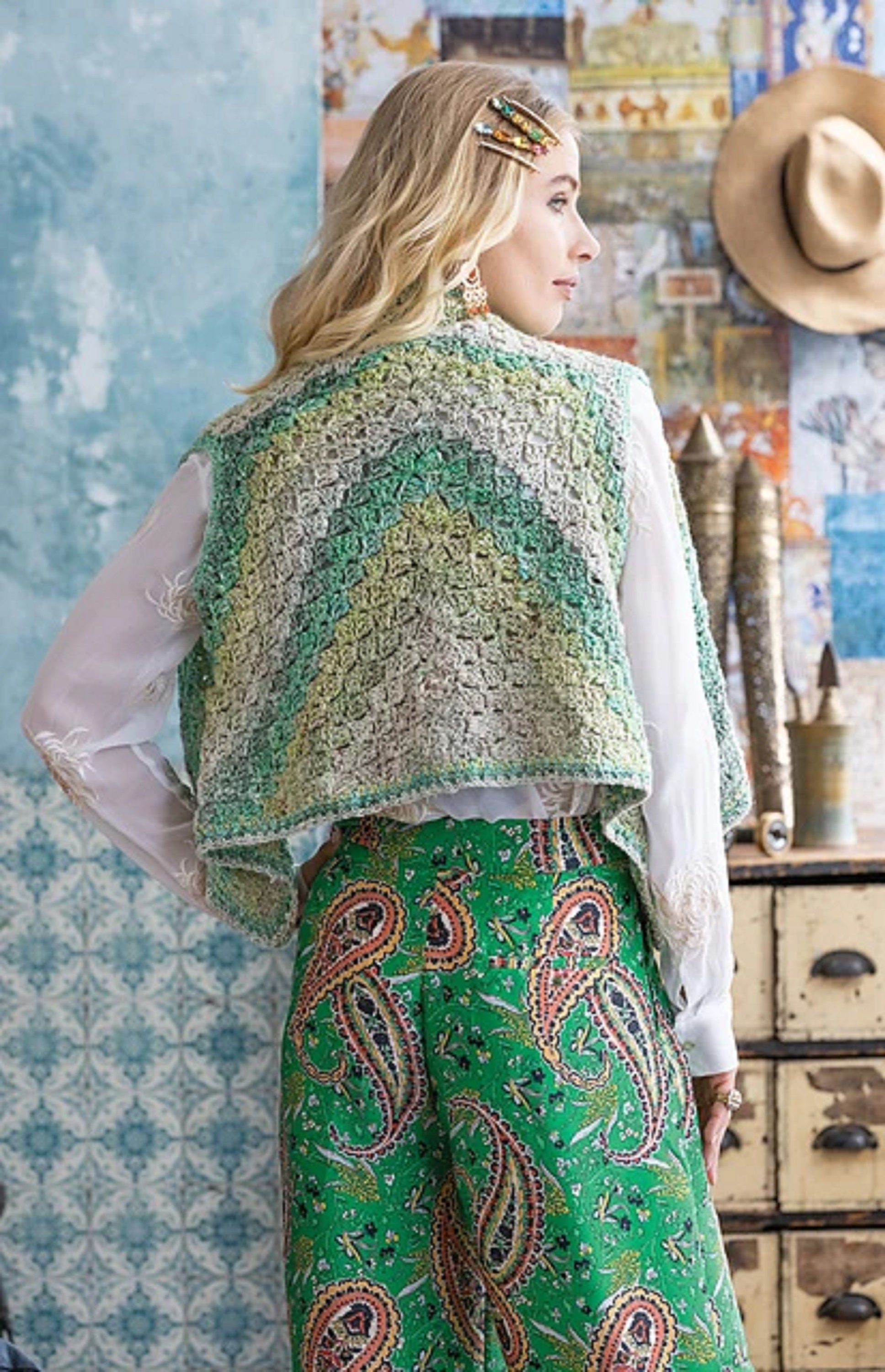 NORO Crochet Vest, Instant Download Crochet PDF Pattern - Etsy