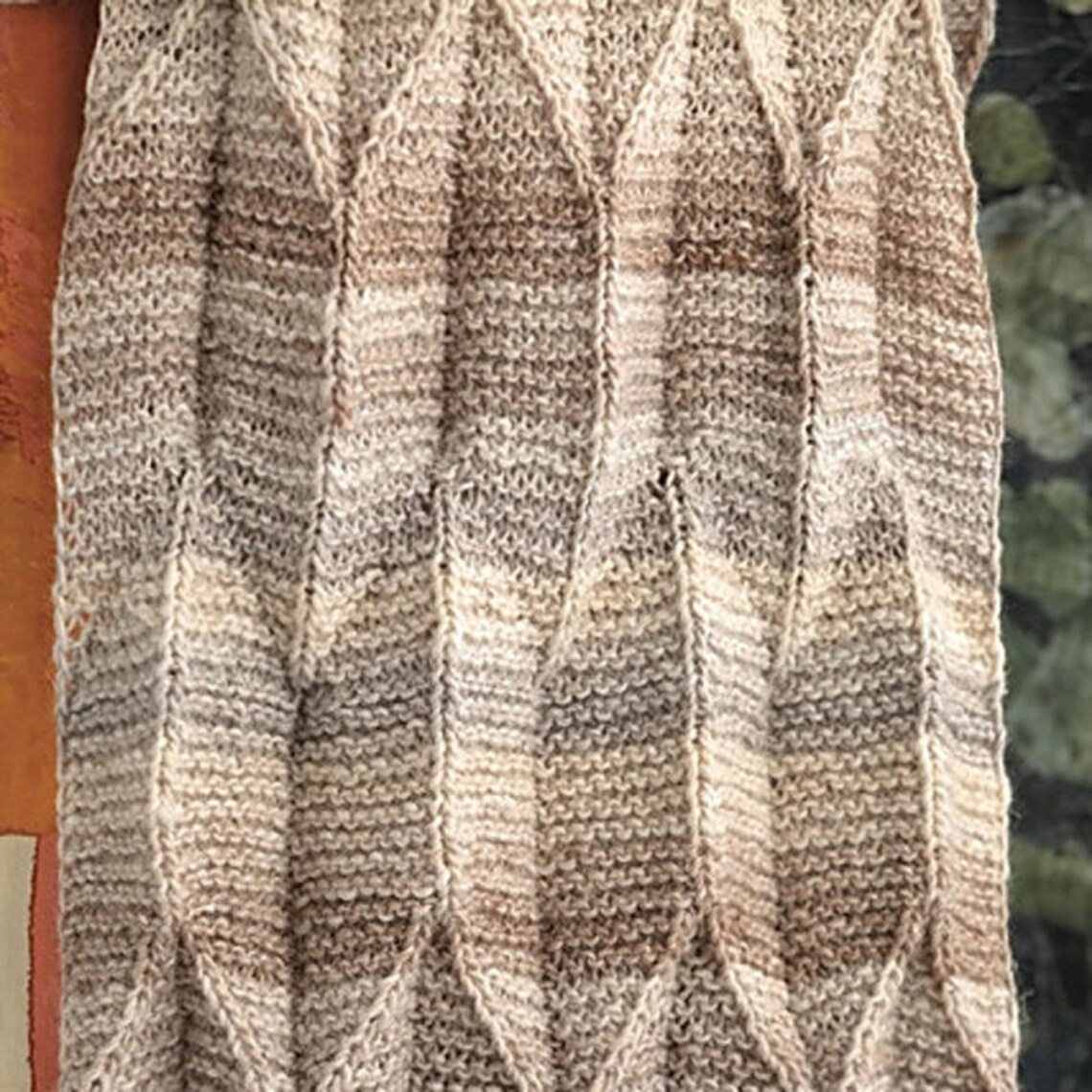 NORO - Origami Shawl #07 PDF Knitting Pattern, Silk Garden, Easy ...