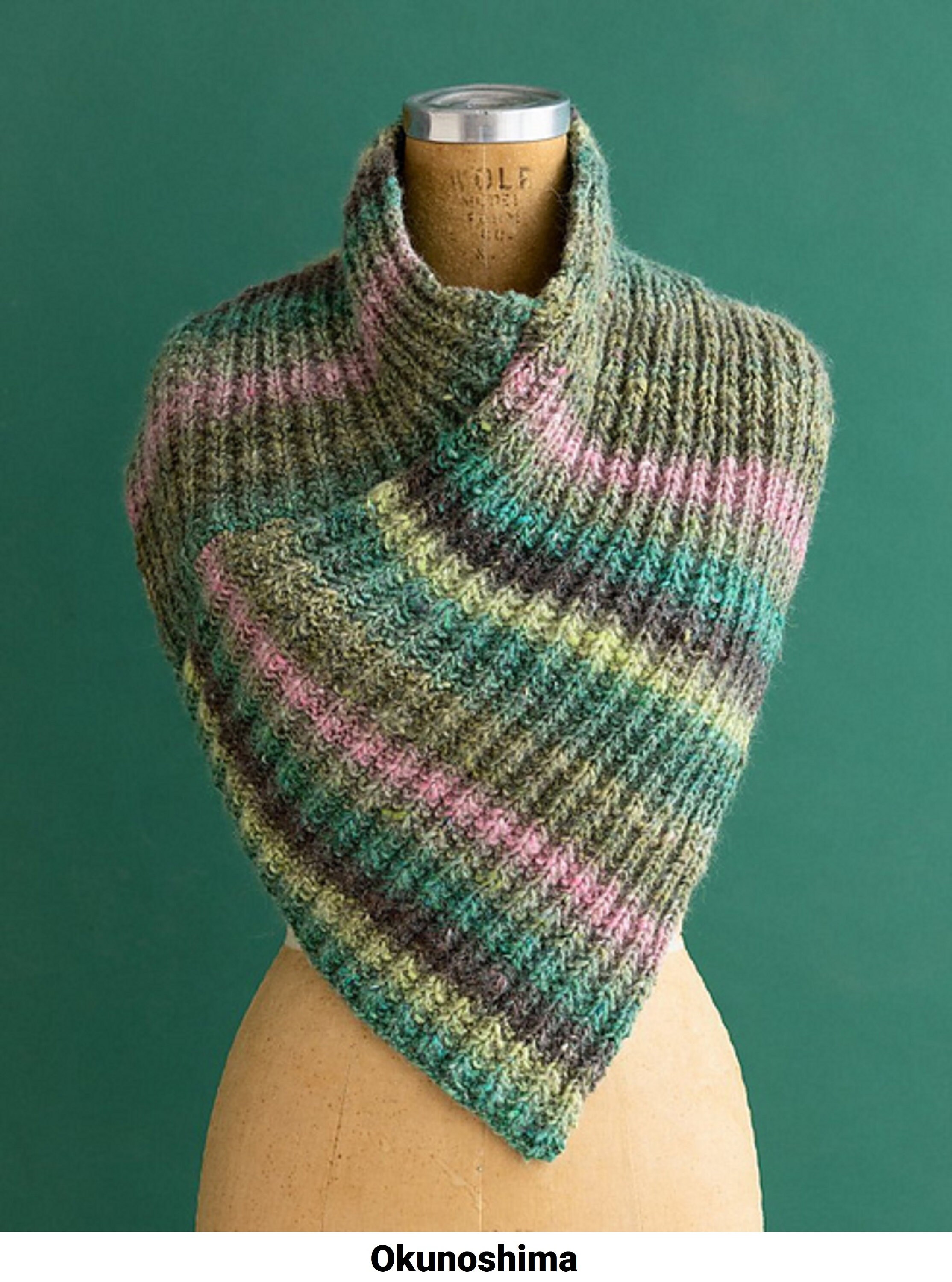 NORO - Veronika PDF Knitting Pattern, Easy, Five Pattern Variations ...
