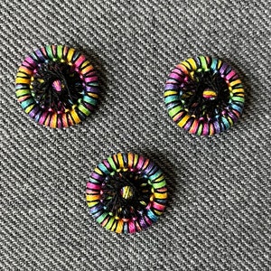 Thread Buttons, 3-pack, 1” Each, Shirtlace, Zwirnknopfe Buttons for ...