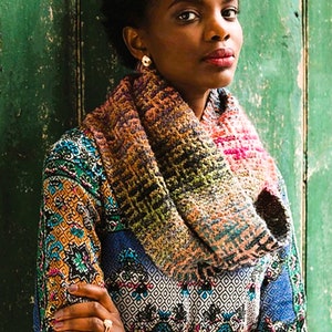 NORO - Mosaic Cowl, PDF Knitting Pattern, Includes Chart, English Only ...