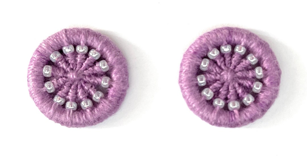 Dorset Yarn Buttons, 2-pack, 1-inch Bamboo Blend Buttons for Sewing ...