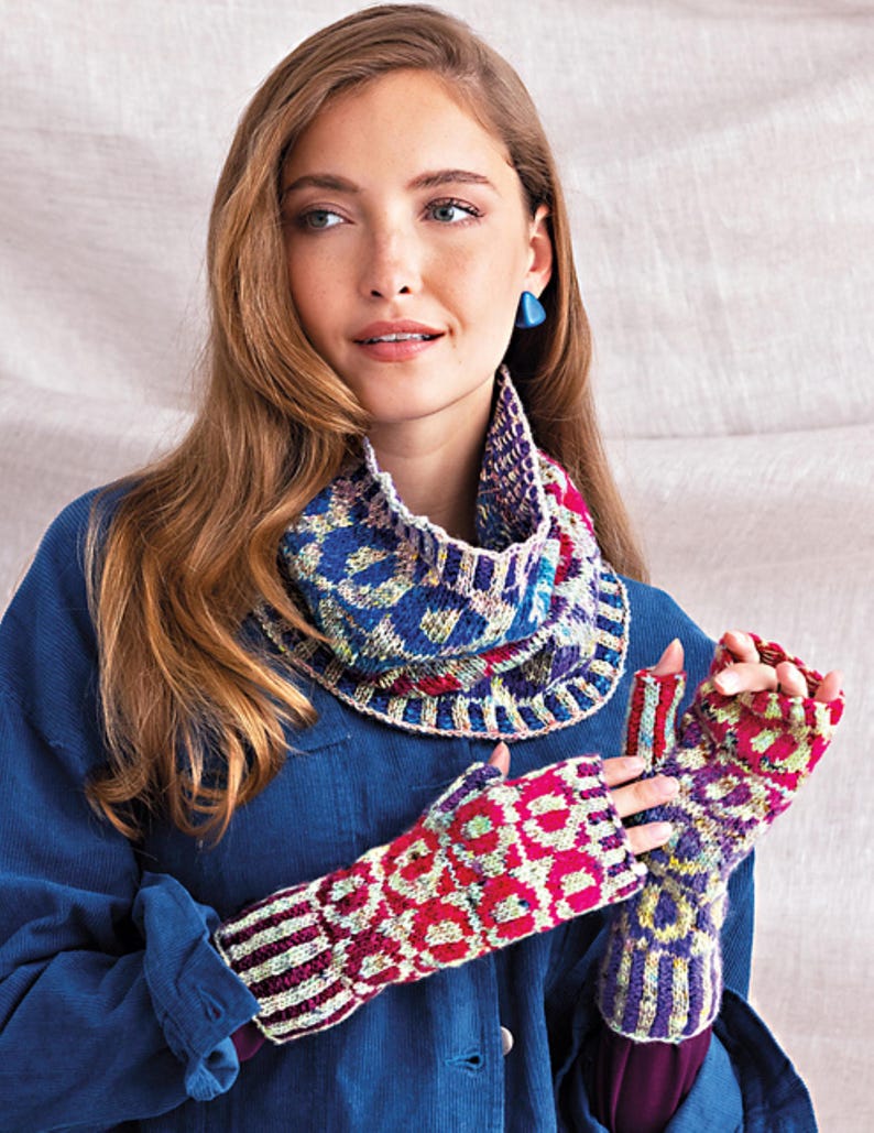 NORO - Cowl and Fingerless Mittens, Mitts, Hand Warmers, Wrist PDF ...