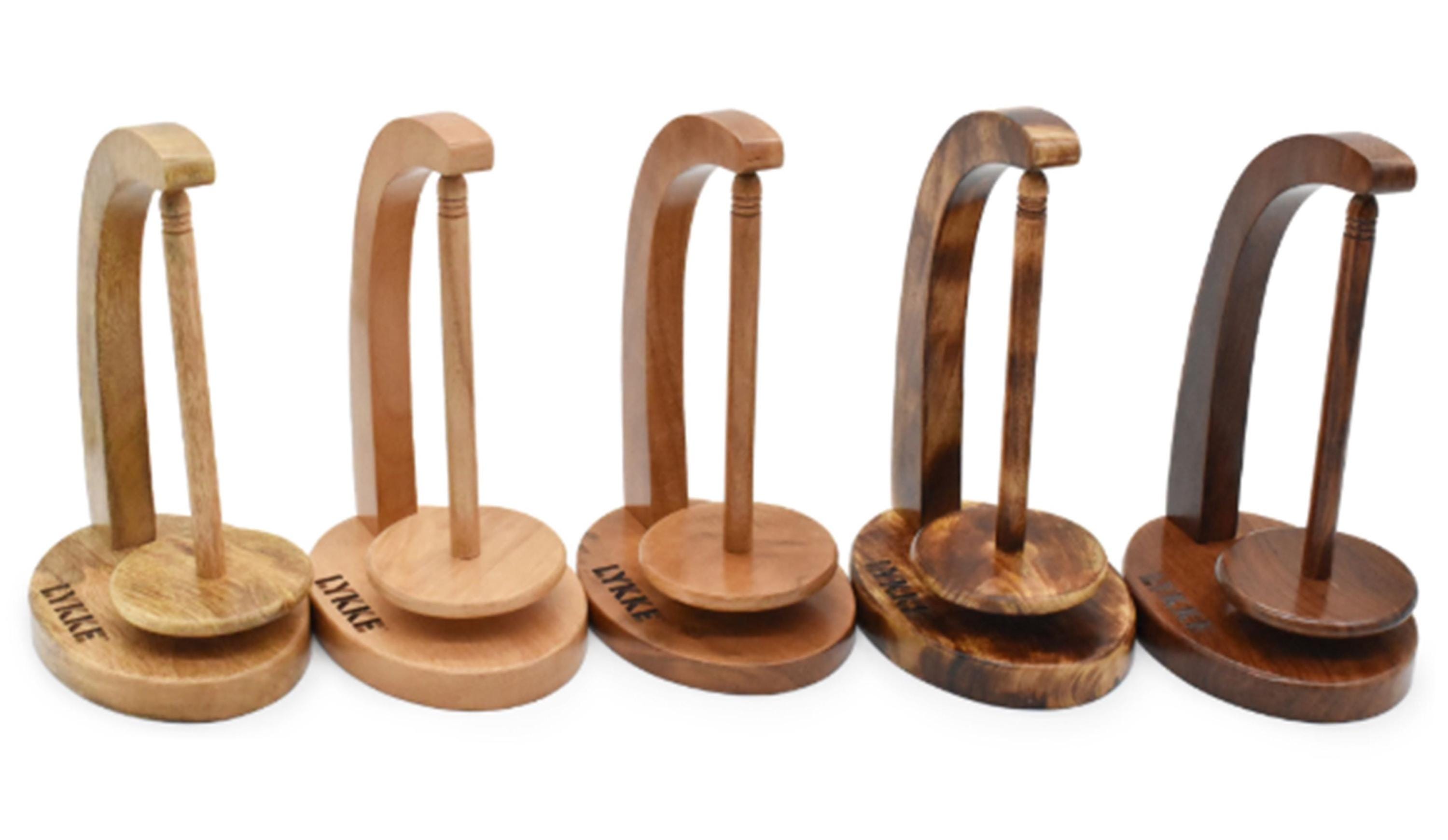 LYKKE Crafts Works Wooden Pendel, Spinning, Rotating Yarn Holder, Yarn ...