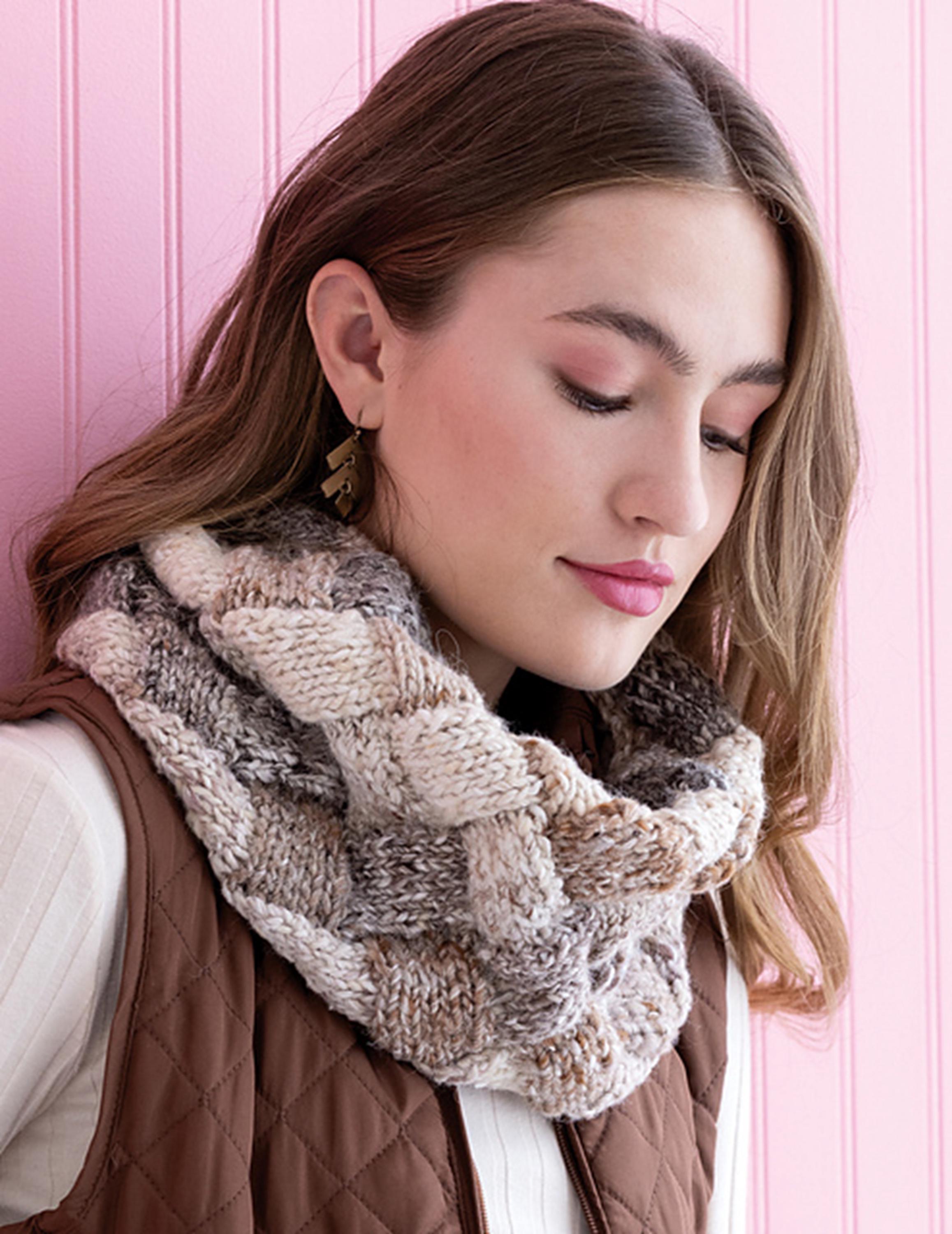NORO - Silestone Cowl, PDF Knitting Pattern, Intermediate, First-time ...