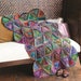 NORO - Granny Quilt Afghan #18, Blanket, Throw PDF Crochet Pattern ...