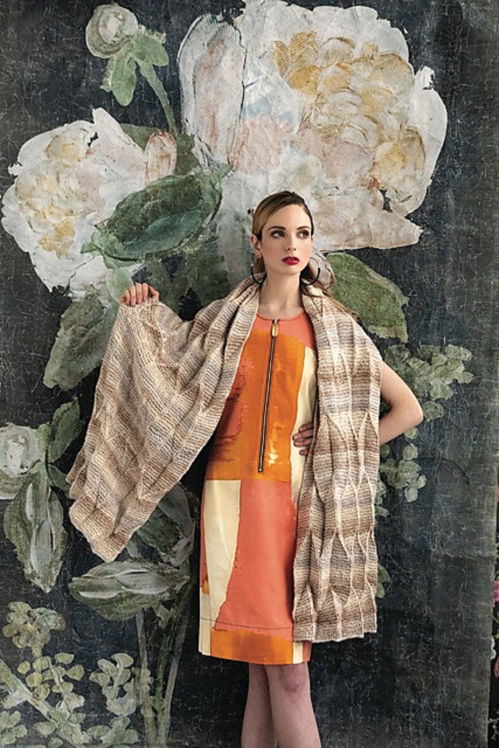 NORO - Origami Shawl #07 PDF Knitting Pattern, Silk Garden, Easy ...