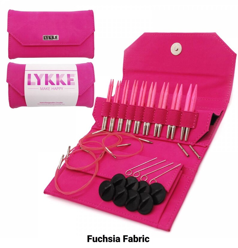 LYKKE Blush 3.5-inch Interchangeable Knitting Needles Gift Set - Etsy