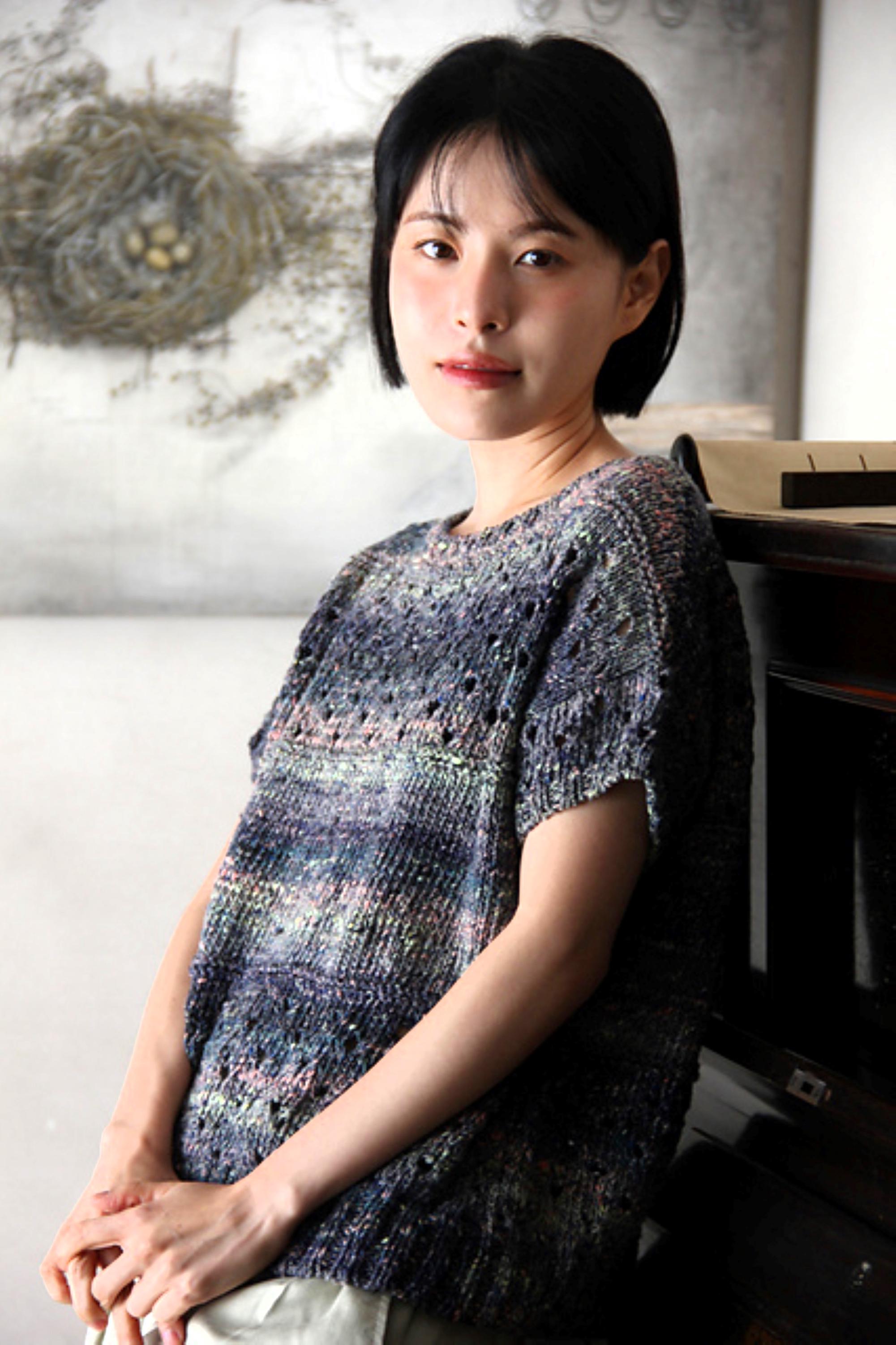 Tomoe Top, PDF Knitting Pattern, Intermediate Level Knitting, English ...