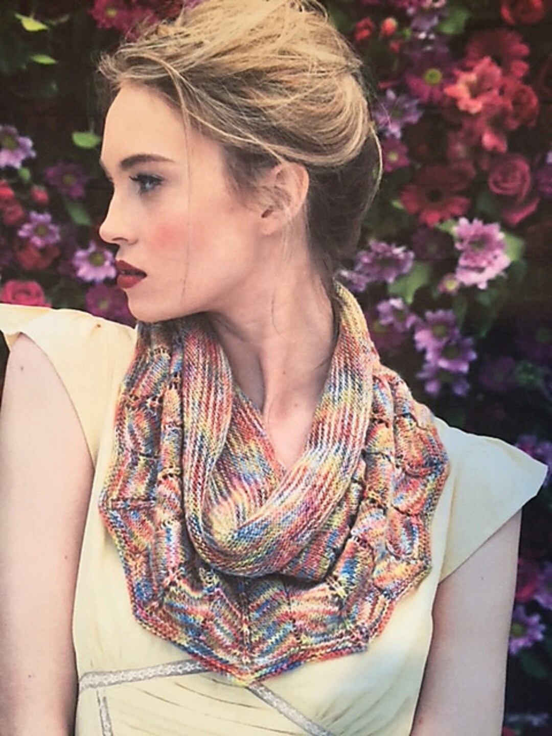 L9-02 Honesty Cowl PDF Knitting Pattern - Etsy