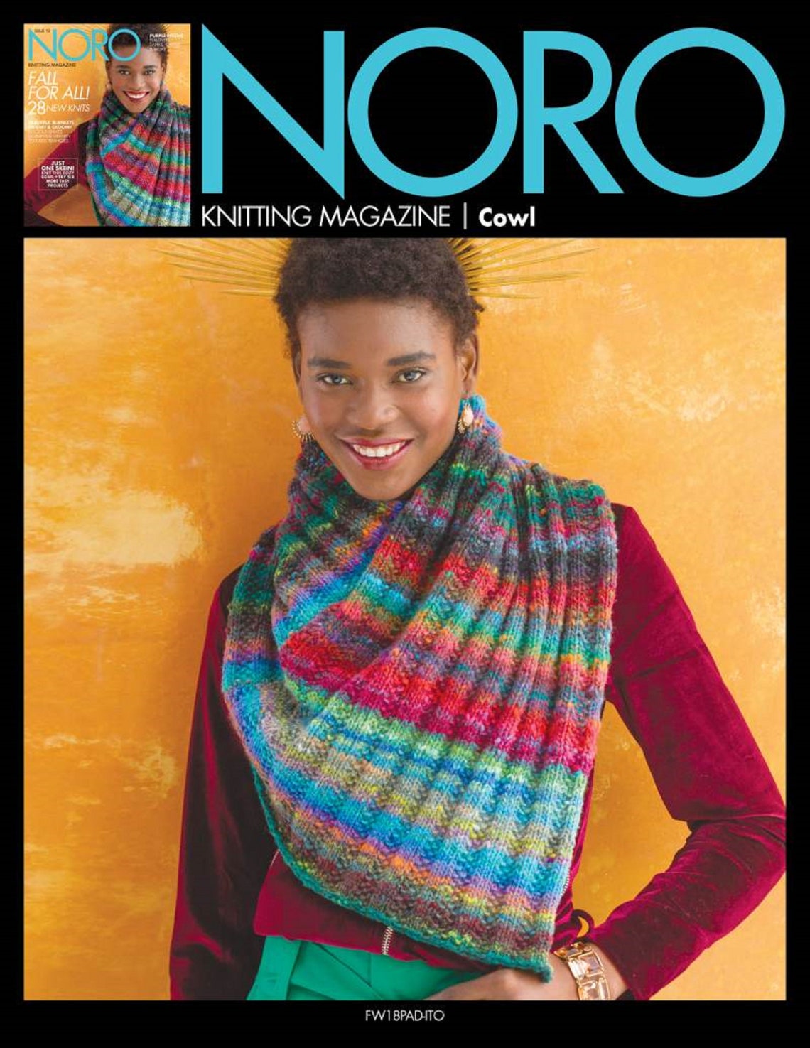 NORO - Cowl #09 PDF Knitting Pattern, Easy, English Only - Etsy