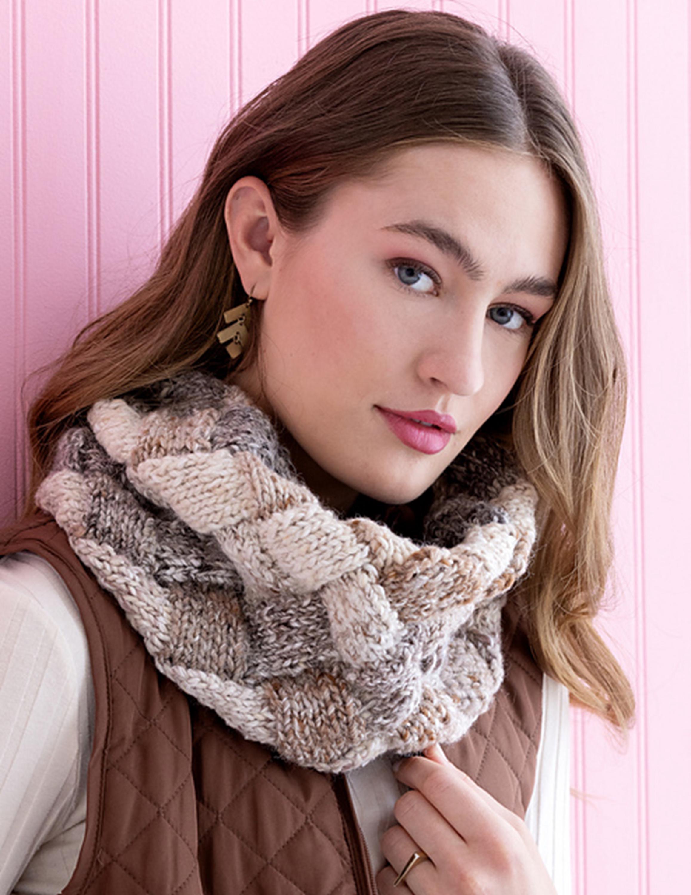 NORO - Silestone Cowl, PDF Knitting Pattern, Intermediate, First-time ...