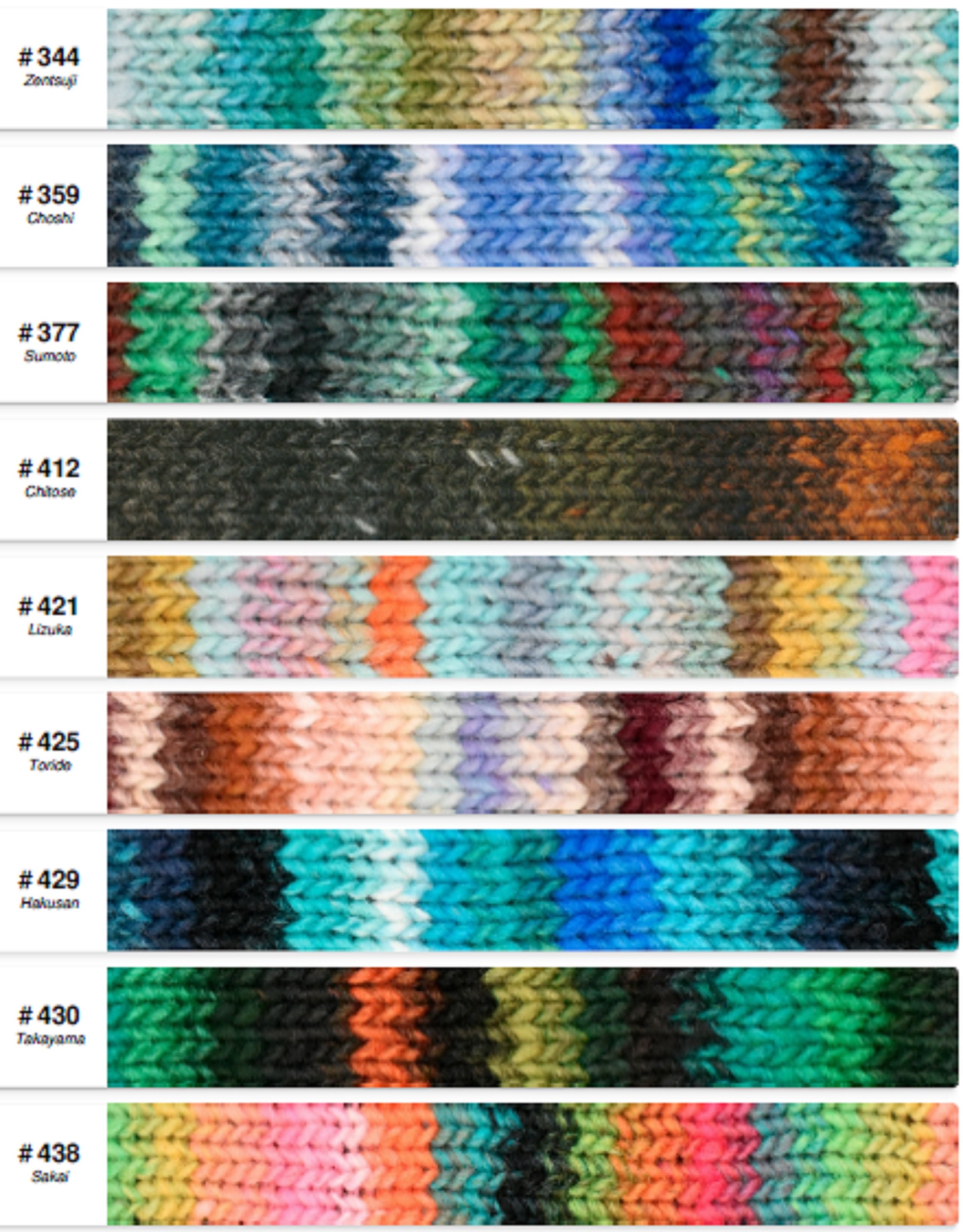 Noro Kureyon Yarn, 10-pack 50g Each, Same Dye Lot - Etsy