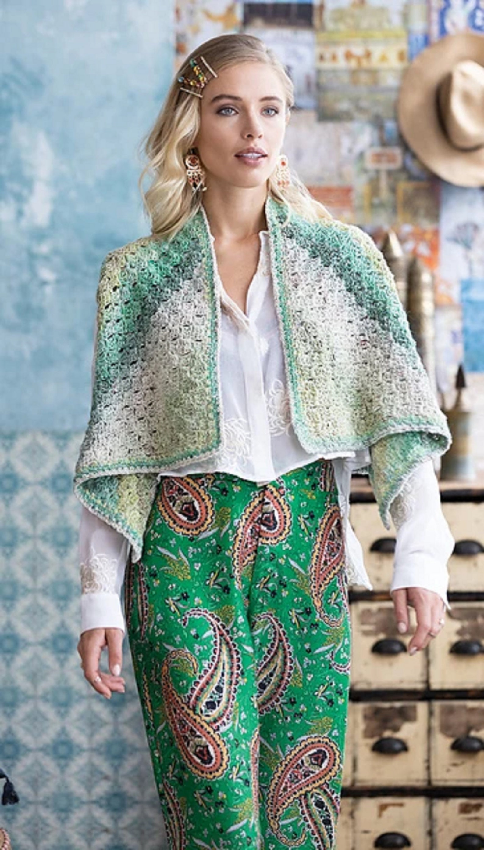 NORO Crochet Vest, Instant Download Crochet PDF Pattern - Etsy