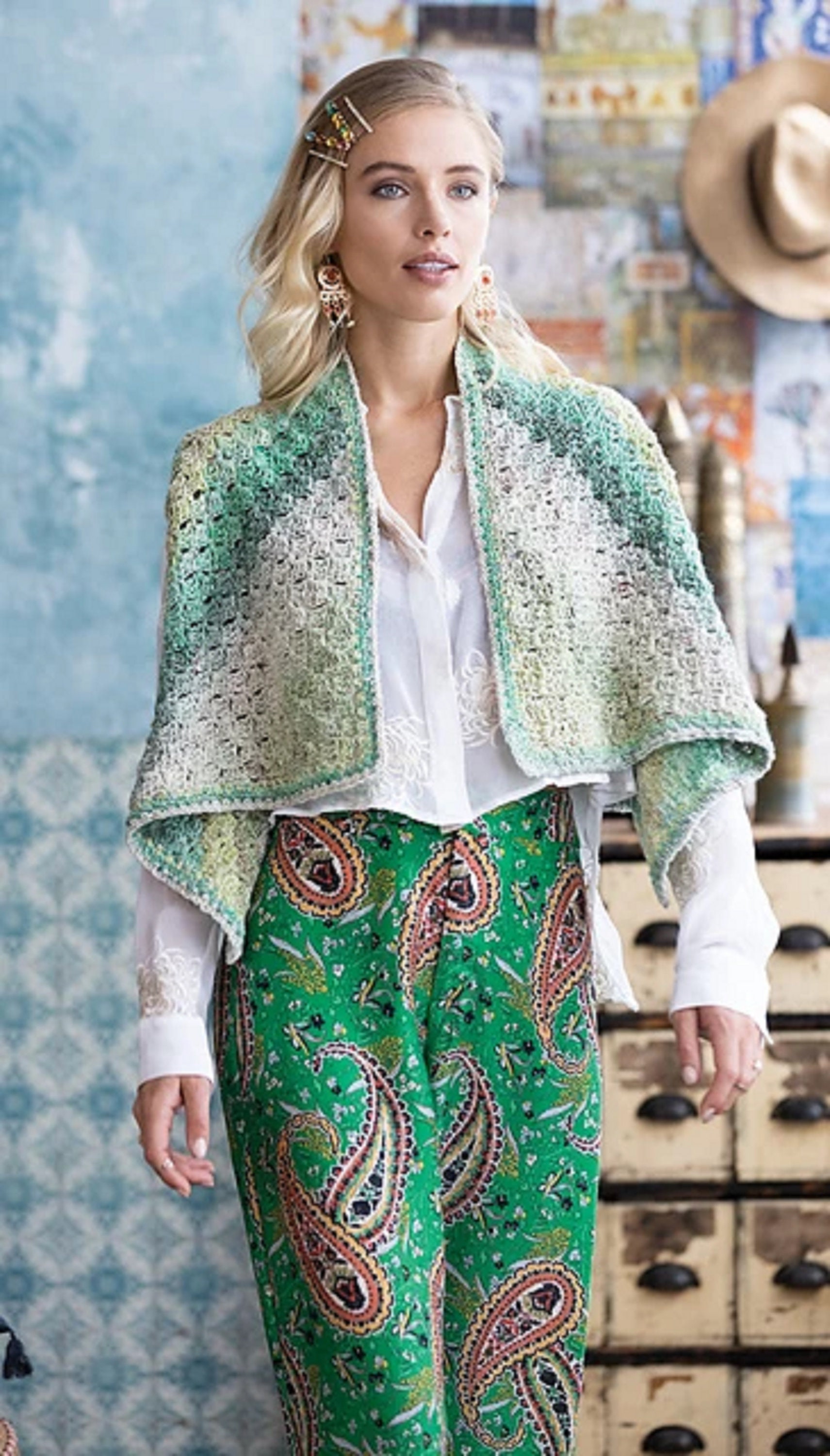 NORO Crochet Vest, Instant Download Crochet PDF Pattern - Etsy