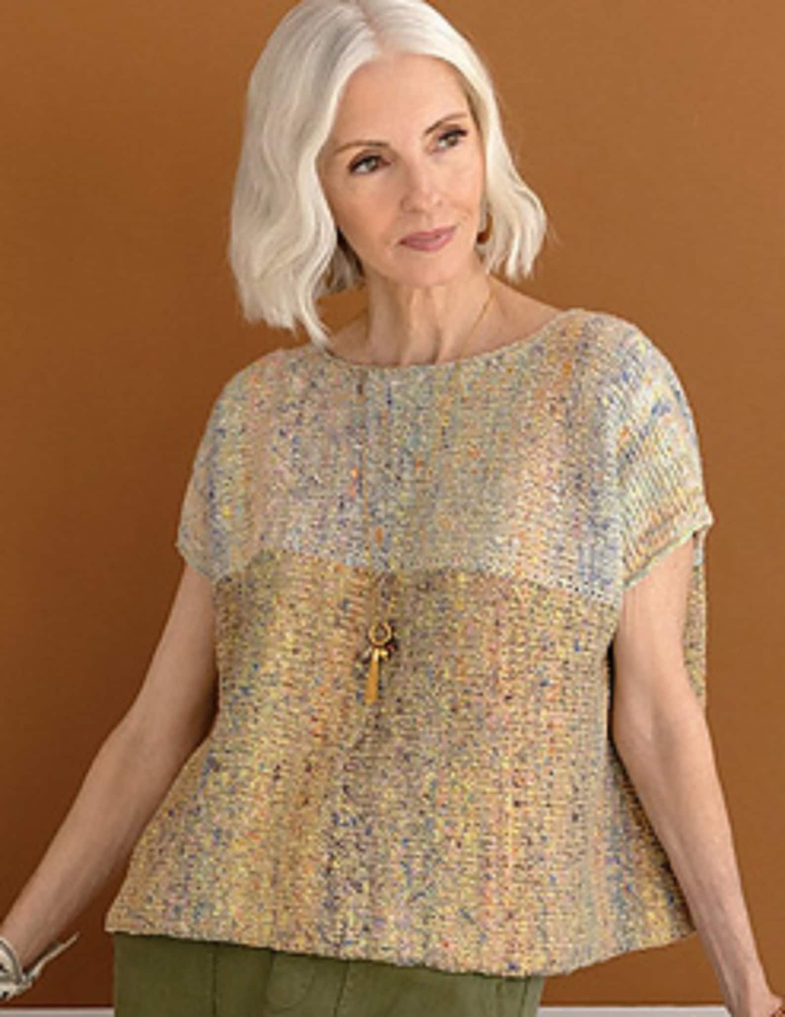 NORO - Lemon Drop Poncho Top #17 PDF Knitting Pattern, Intermediate ...