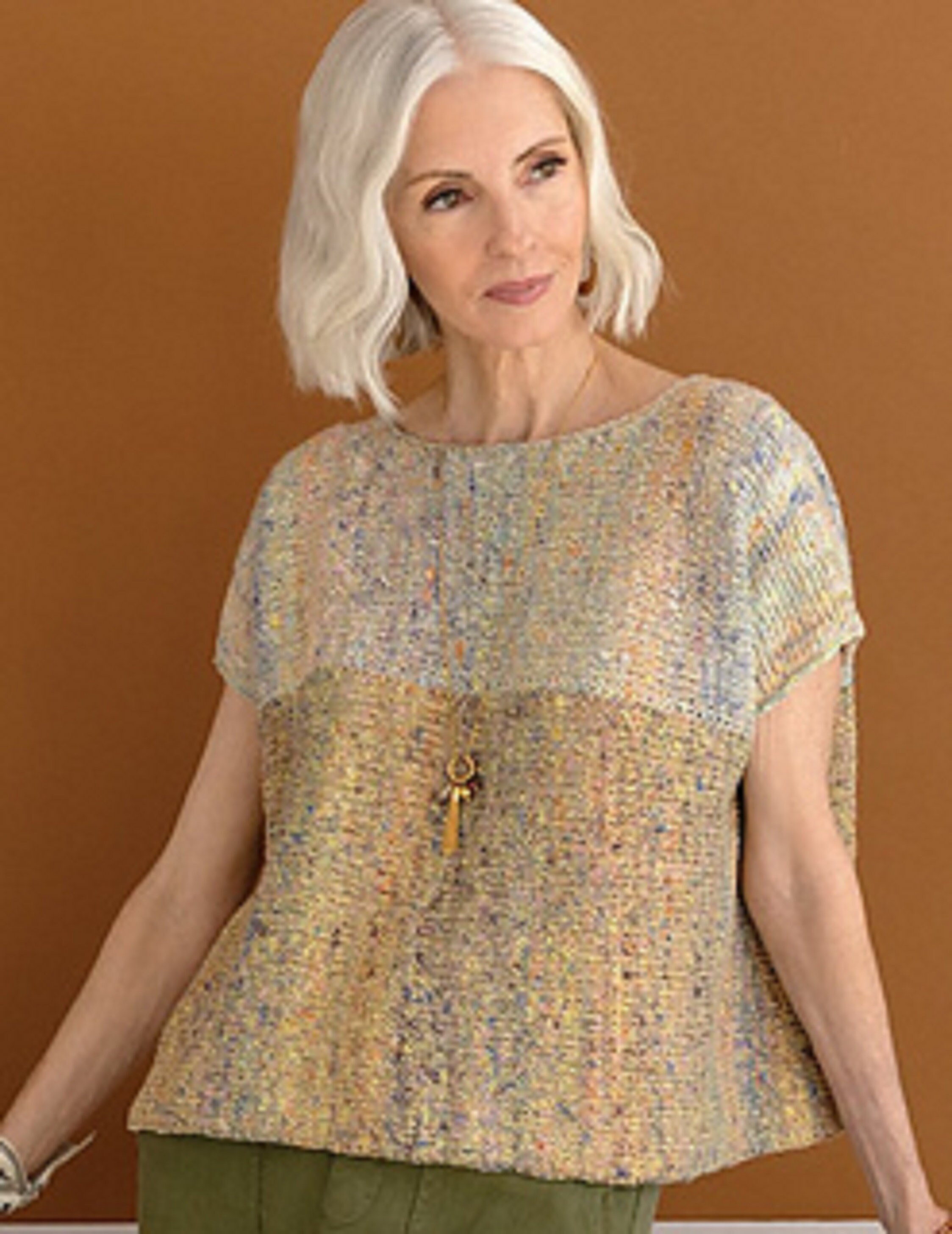 NORO - Lemon Drop Poncho Top #17 PDF Knitting Pattern, Intermediate ...