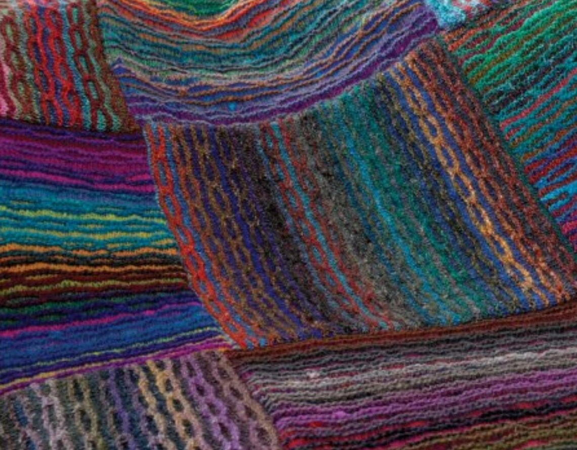 NORO - Blythe Blanket PDF Knitting Pattern, Throw, Seamed, English ...