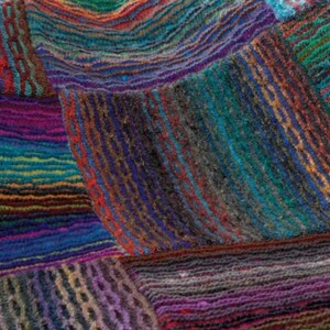 NORO - Blythe Blanket PDF Knitting Pattern, Throw, Seamed, English ...