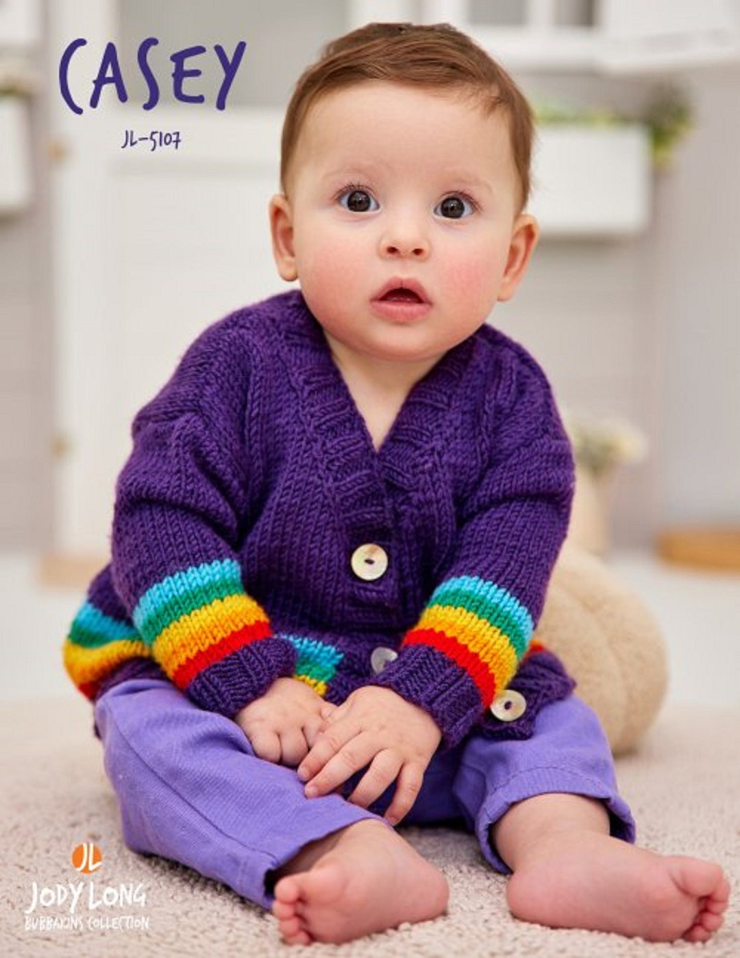 Casey Cardigan, Sweater, Jumper, PDF Knitting Pattern, Newborn, Baby ...