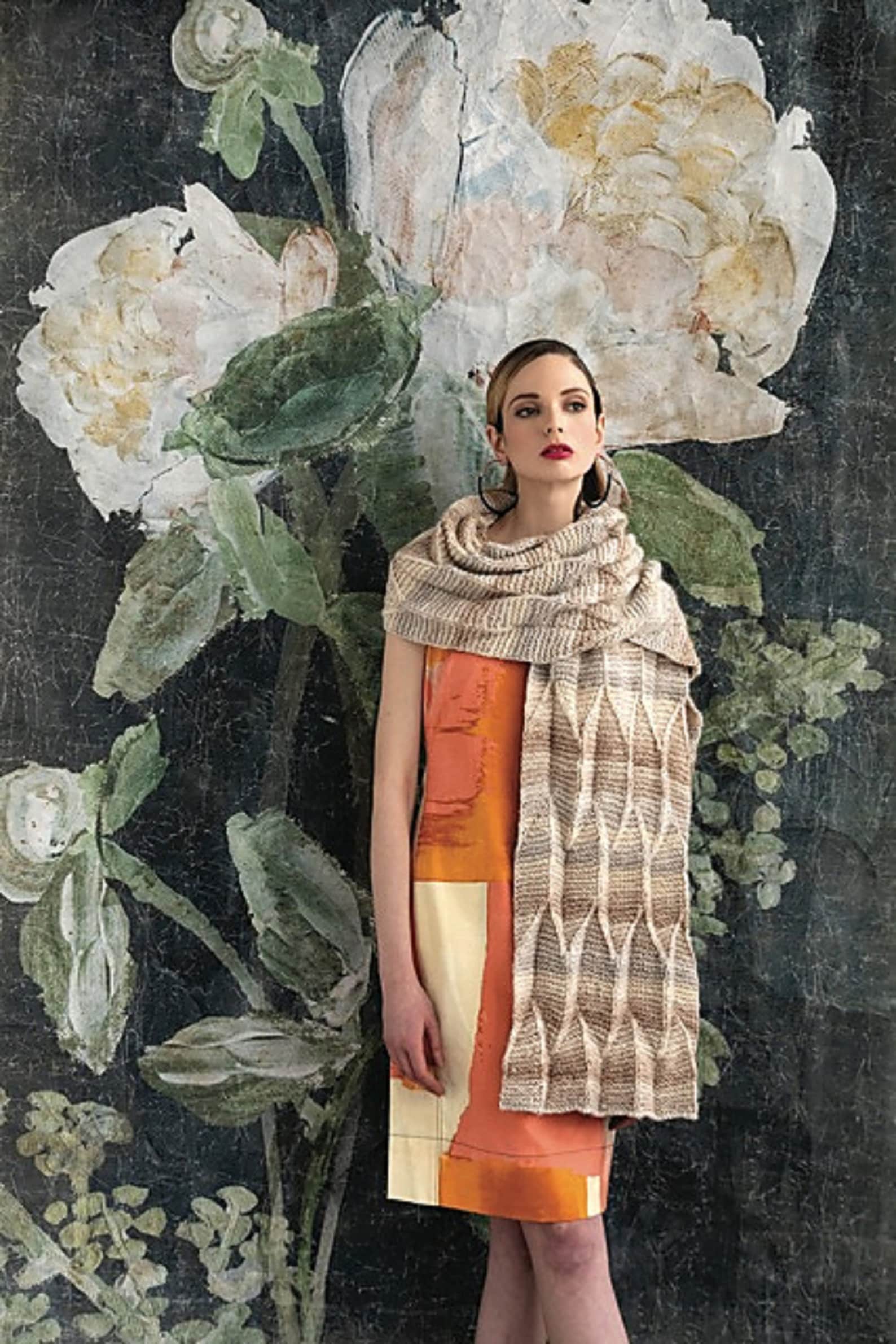 NORO - Origami Shawl #07 PDF Knitting Pattern, Silk Garden, Easy ...