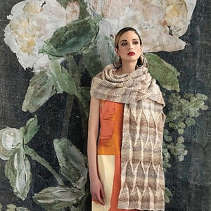 NORO - Origami Shawl #07 PDF Knitting Pattern, Silk Garden, Easy ...