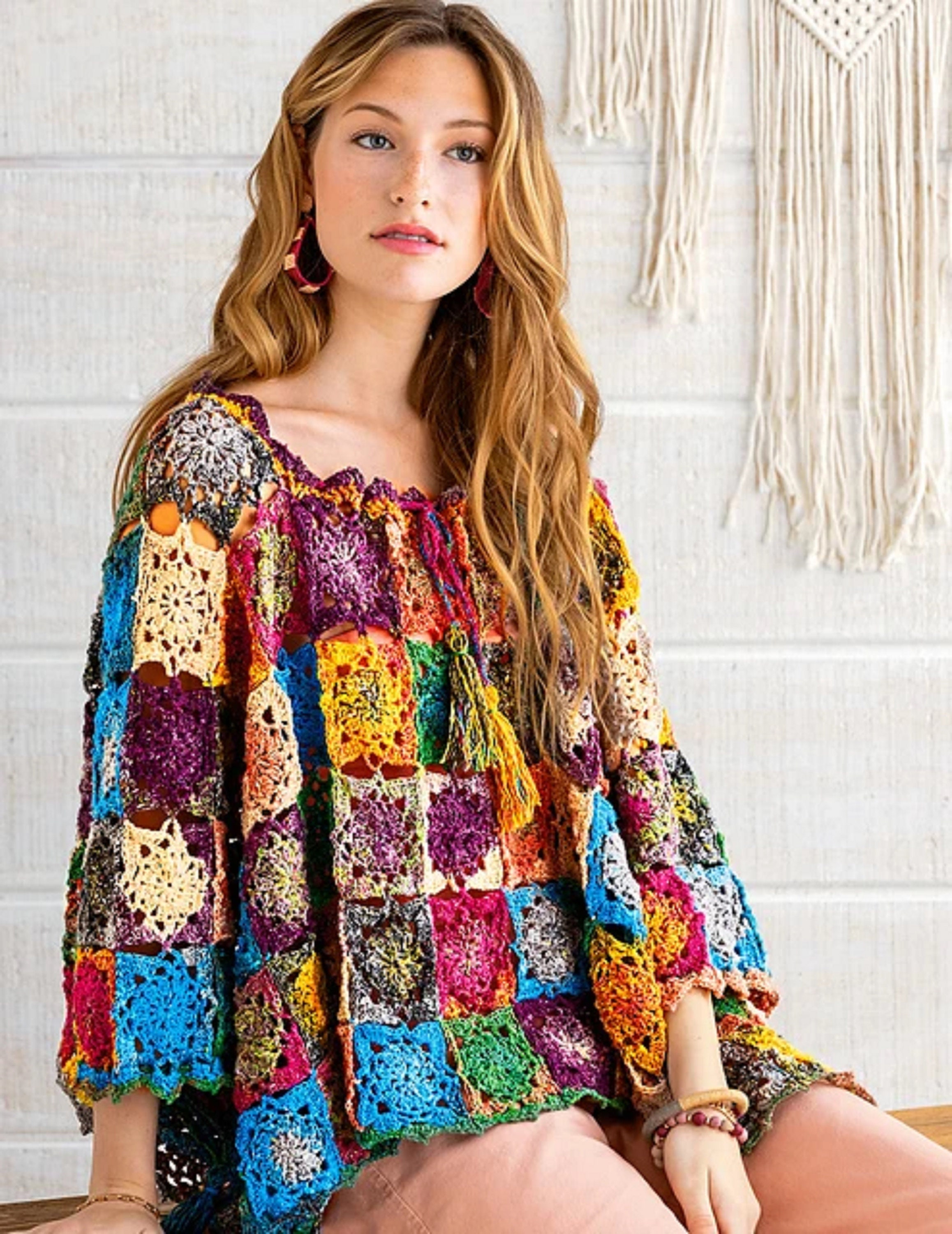 NORO - Wynnie Poncho Top #09 Crochet PDF Pattern - Etsy