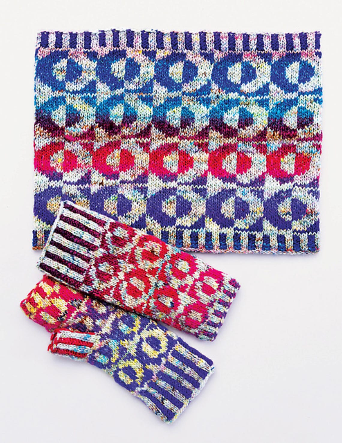 NORO - Cowl and Fingerless Mittens, Mitts, Hand Warmers, Wrist PDF ...