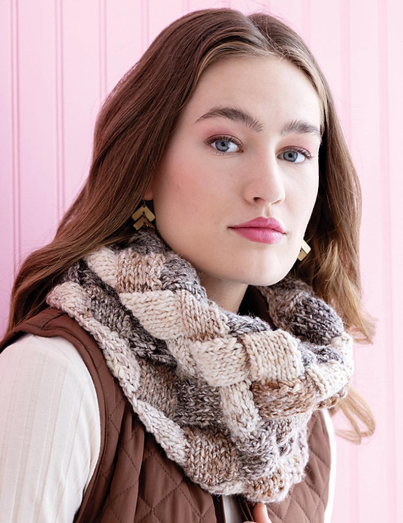 NORO - Silestone Cowl, PDF Knitting Pattern, Intermediate, First-time ...