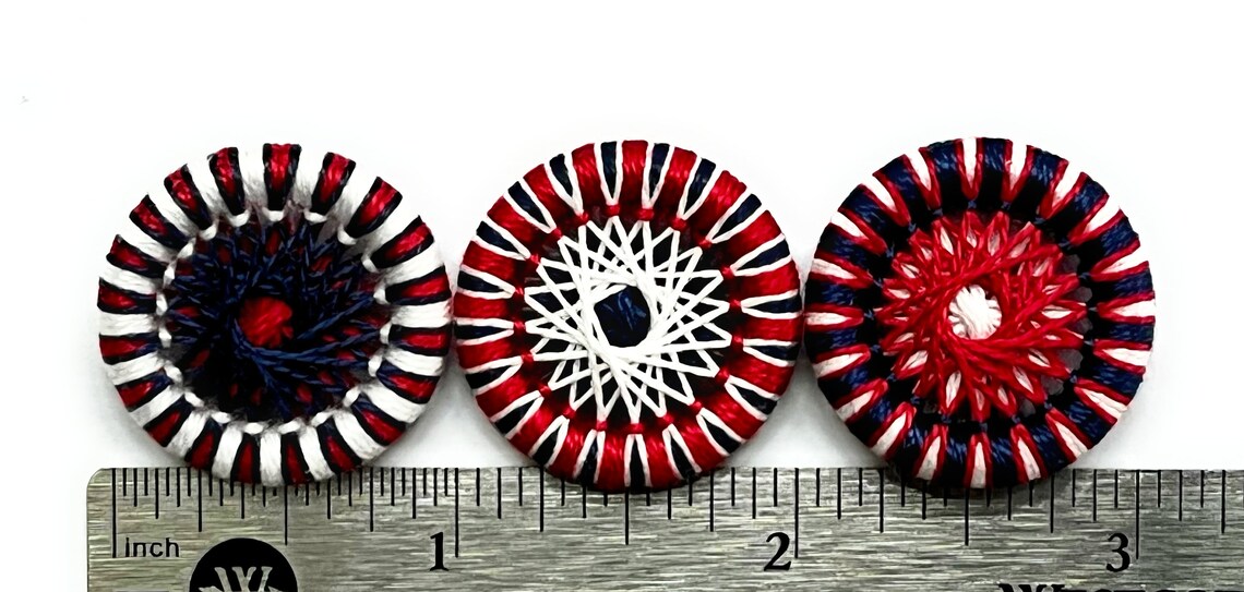 Thread Buttons, 3-pack, 1 Each, Shirtlace, Zwirnknopfe Buttons for ...