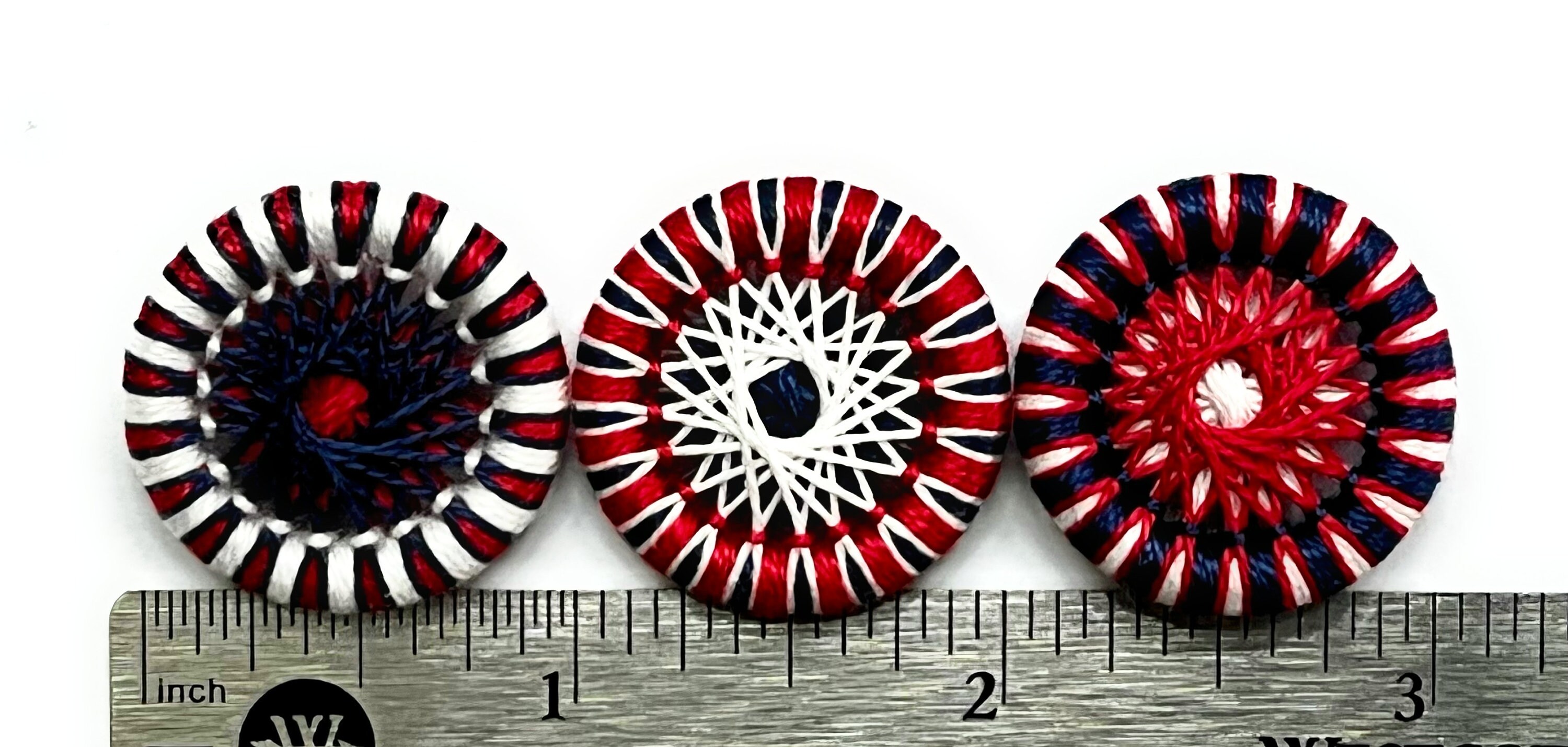 Thread Buttons, 3-pack, 1 Each, Shirtlace, Zwirnknopfe Buttons for ...