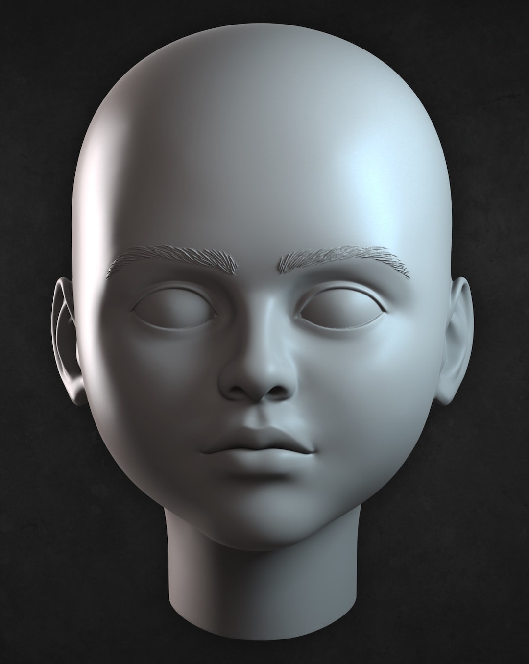 M3gan Doll Head 3D Print Model - Etsy
