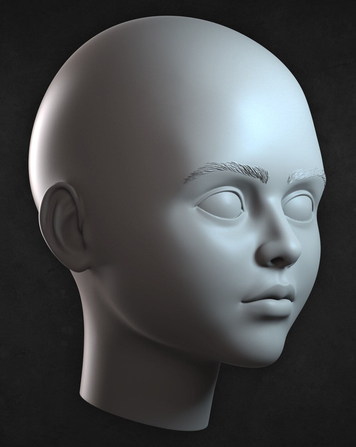 M3gan Doll Head 3D Print Model - Etsy