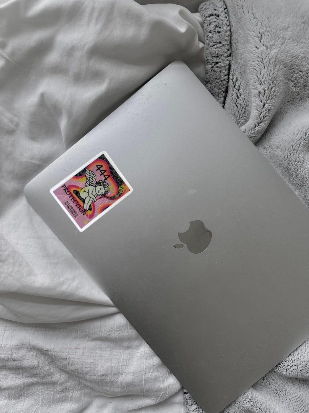 444 Angel Number Vinyl Sticker – Spiritual Waterproof Decal for Laptop ...