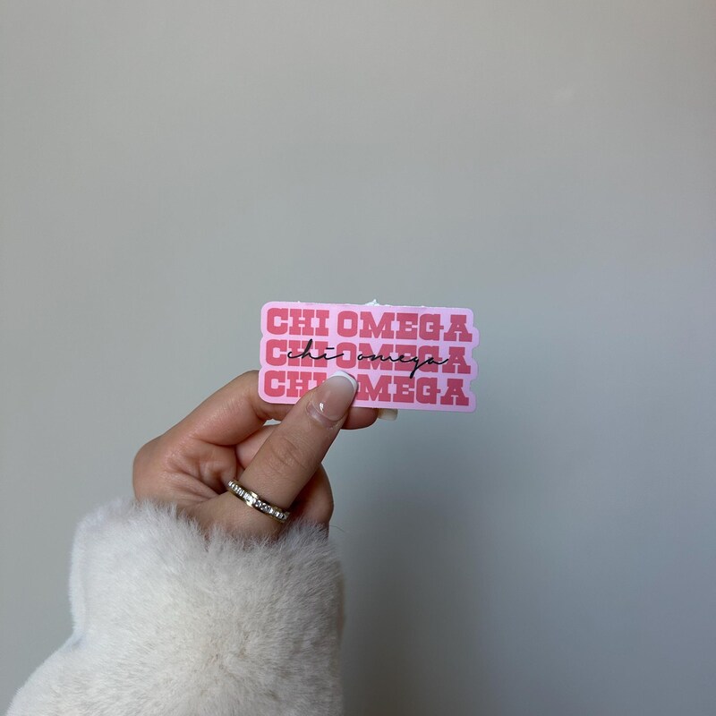 Chi Omega Stickers - Etsy