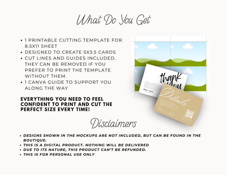 5x3.5 Portrait Invitation Card Printing Template, Greeting & Invitation ...