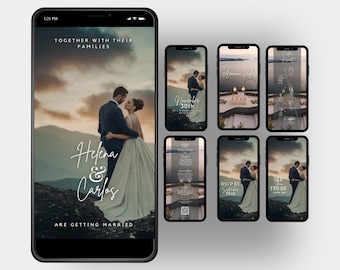 Wedding Video Invitation, Animated Wedding Invitation With RSVP ...